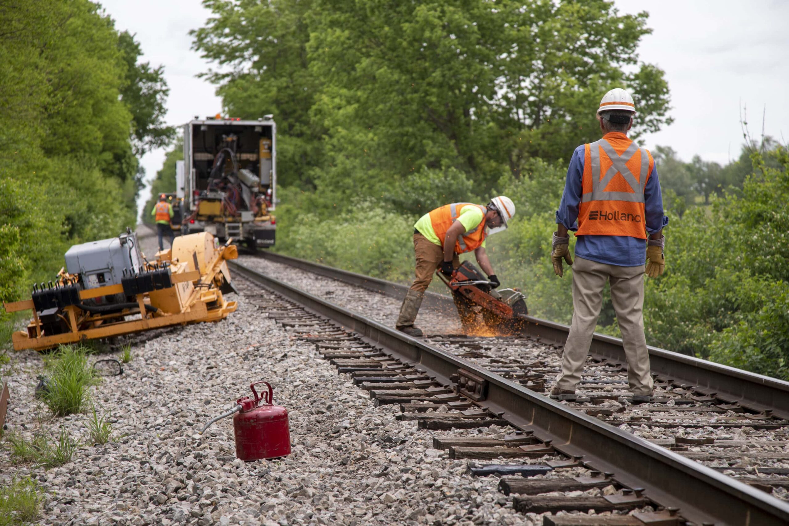 Joint Elimination - Convert Jointed Rail to CWR - Holland