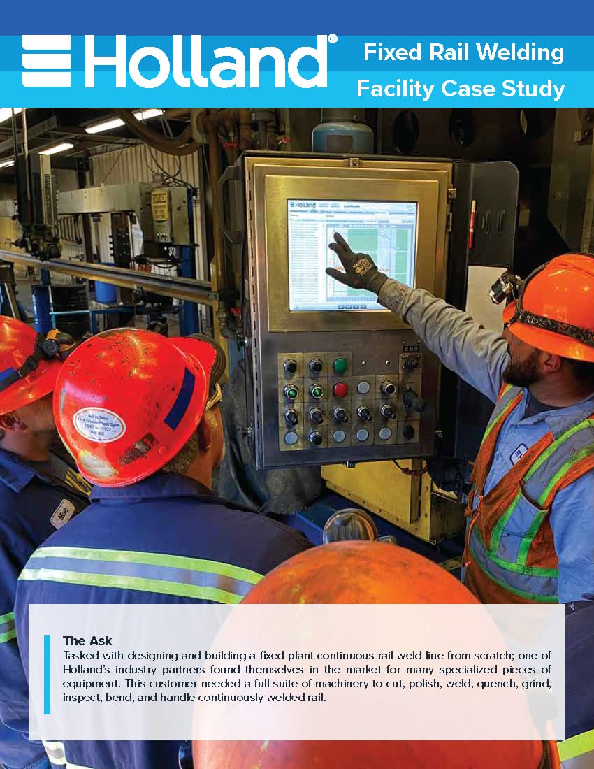 Fixed Rail Welding Facility Case Study