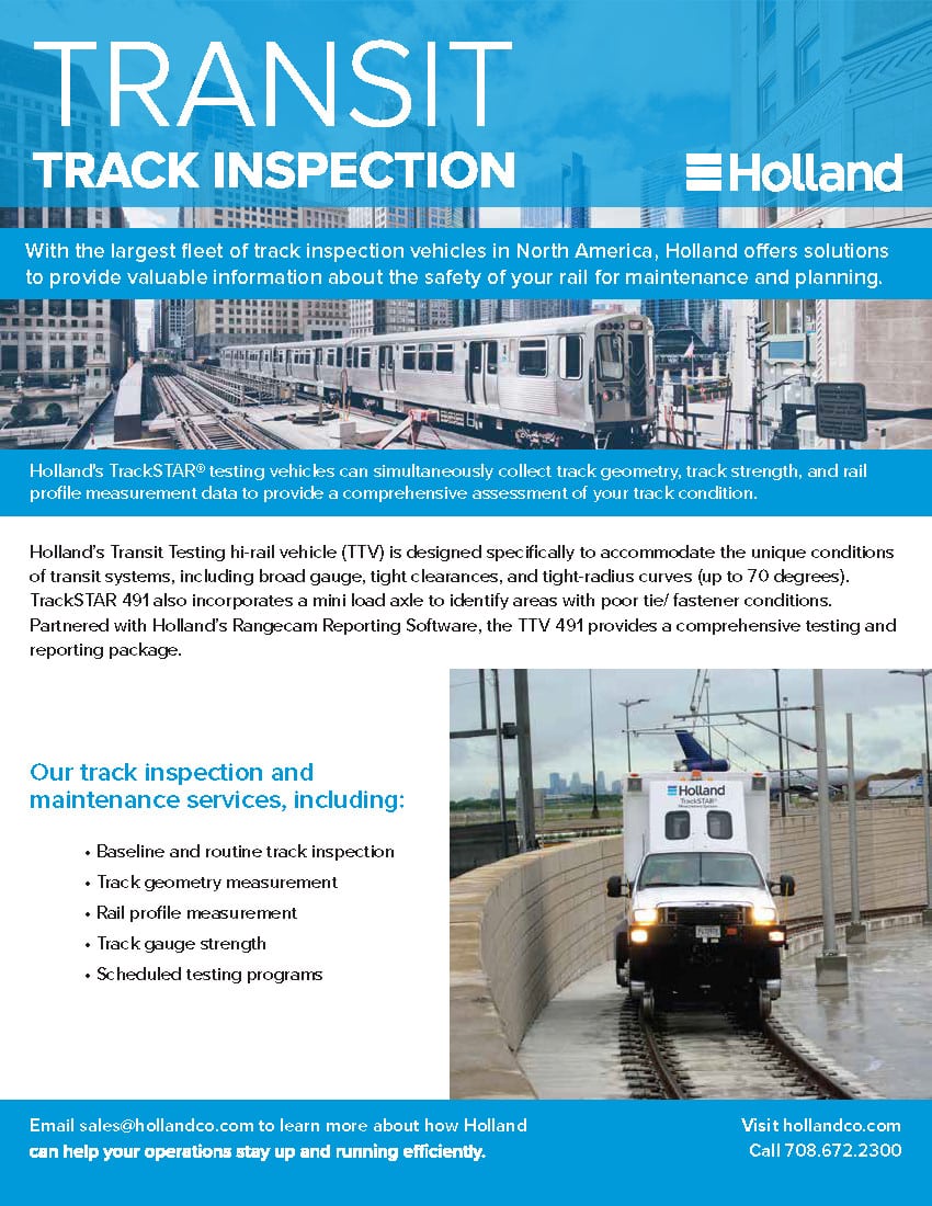 Transit Track Inspection
